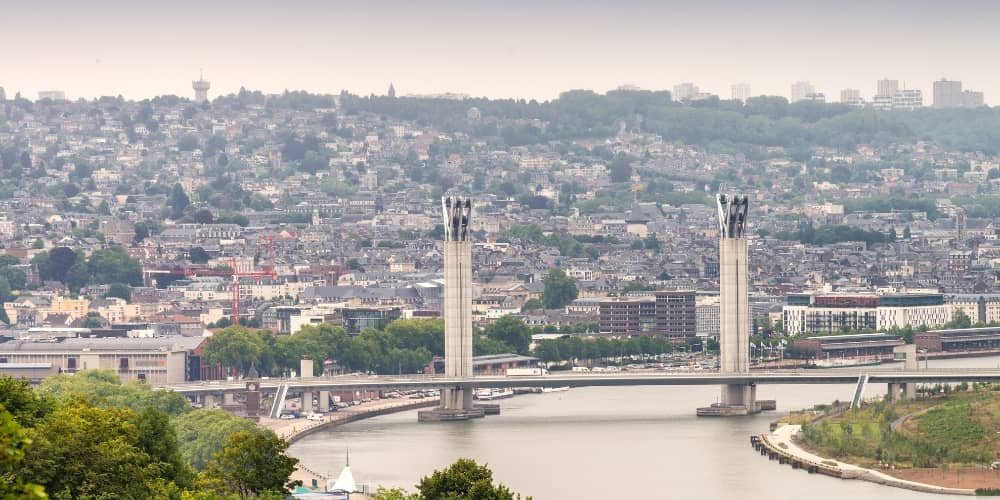 Pont Gustave-Flaubert : Plus Haut Pont Levant du Monde