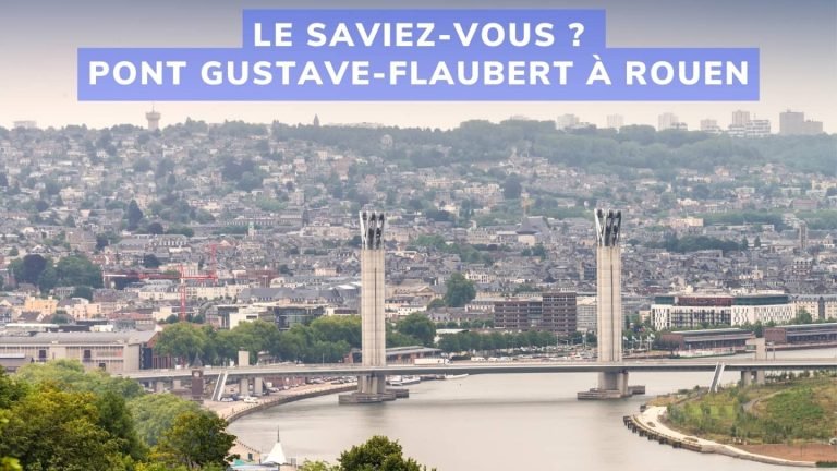 Pont Gustave-Flaubert : Plus Haut Pont Levant du Monde
